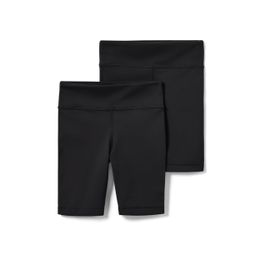 Tchibo - 2 Kinder-Sport-Radler - M&auml;dchen - Gr. 134/140 - schwarz
