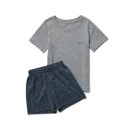 Tchibo - Kinder-Shorty-Pyjama - Jungen - Gr. 98/104 - dunkelblau
