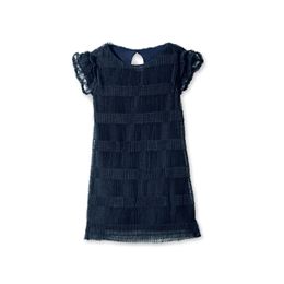 Tchibo - T&uuml;llkleid - M&auml;dchen - Gr. 134/140 - dunkelblau