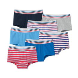 Tchibo - 7 M&auml;dchen-Pantys - M&auml;dchen - Gr. 158/164 - dunkelblau/gestreift