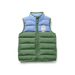 Tchibo - Kinder-Steppweste - Kinder - Gr. 98/104 - blau/print