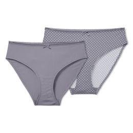 Tchibo - 2 Slips - Damen - Gr. XXL - wei&szlig;
