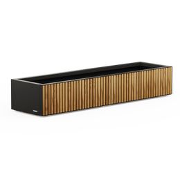 Herstera Pflanzkasten - 150x40x25cm - schwarz -