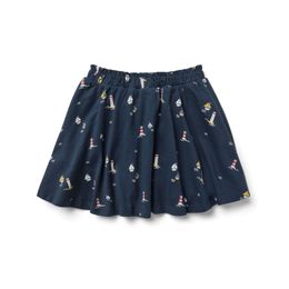 Tchibo - Kinder-Jerseyrock mit Hose - Gr. 110/116 - dunkelblau