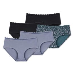 Tchibo - 5 Pantys - Damen - Gr. XL - schwarz