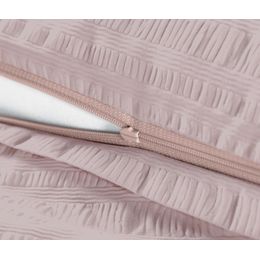 Tchibo - Seersucker-Bettw&auml;sche - ros&eacute;