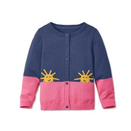 Tchibo - Strickjacke - M&auml;dchen - Gr. 122/128 - blau