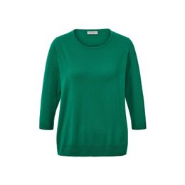 Tchibo - Feinstrickpullover mit Seide - Damen - Gr. L - gr&uuml;n