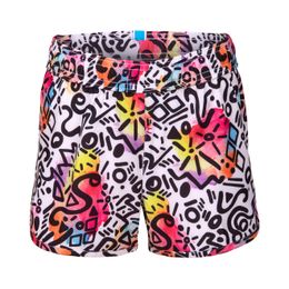 arena Printed Kinder-Beach-Shorts - M&auml;dchen - Gr. 128 - print