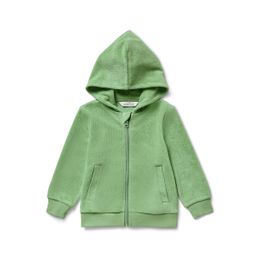Tchibo - Kinder-Frottier-Jacke - Baby - Gr. 74/80 - gr&uuml;n