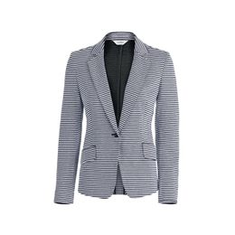 Tchibo - Sweatblazer - Damen - Gr. 44 - dunkelblau/gestreift