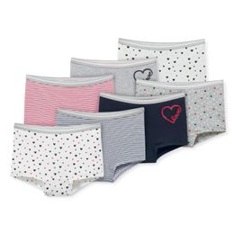 Tchibo - 7 M&auml;dchen-Pantys - M&auml;dchen - Gr. 170/176 - dunkelblau/gestreift