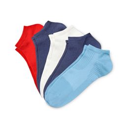 Tchibo - 5 Paar Sportsocken - Kinder - Gr. 35-38 - dunkelblau