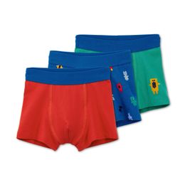 Tchibo - 3 Slipboxer - Jungen - Gr. 86/92 - blau/print