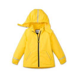 Tchibo - Thermo-Regenjacke aus recyceltem Material - Gr. 122/128 - gelb