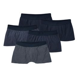 Tchibo - 5 Slipboxer - Herren - Gr. Xl/7 - dunkelblau/gestreift