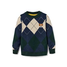 Tchibo - Kleinkinder-Strickpullover - Gr. 98/104 - wei&szlig;