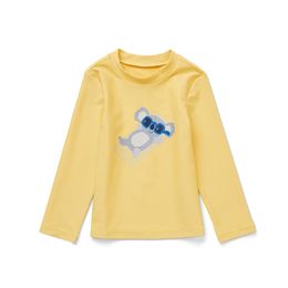 Tchibo - Kinder-Shirt mit UV-Schutzfaktor 80 - Kinder - Gr. 122/128 - gelb/print