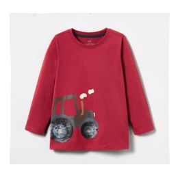 Tchibo - 2 Kleinkind-Langarmshirts - Gr. 98/104 - blau