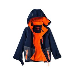 Tchibo - Softshelljacke - Jungen - Gr. 110/116 - dunkelblau