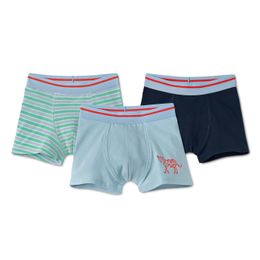 Tchibo - 3 Slipboxer - Jungen - Gr. 122/128 - dunkelblau