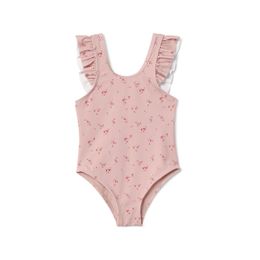 Tchibo - Kleinkind-Badeanzug - M&auml;dchen - Gr. 122/128 - rosa