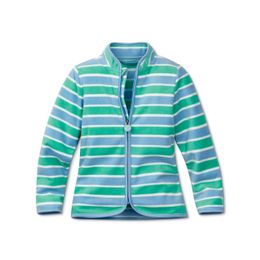 Tchibo - Fleecejacke - Baby - Gr. 86/92 - hellblau/gestreift
