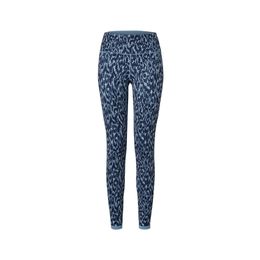 Tchibo - Wende-Sporttight - Damen - Gr. XL - blau/print
