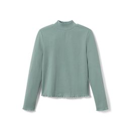 Tchibo - Kinder-Langarmshirt - M&auml;dchen - Gr. 170/176 - silber