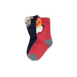 Tchibo - 2 Paar Kleinkind-Socken - Gr. 31-34 - dunkelblau