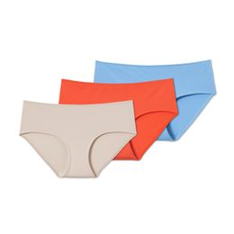 Tchibo - 3 Pantys - Damen - Gr. M - orange