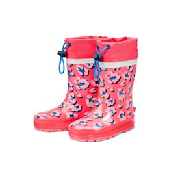 Tchibo - Kinder-Regenstiefel - Gr. 28-29 - koralle/print