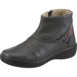 Damen Stiefelette mit Innenfutter grau Gr&ouml;&szlig;e 38