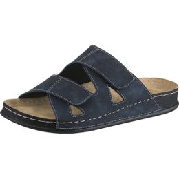 CR&Eacute;ATION L Herren Pantolette jeansblau Gr&ouml;&szlig;e 41