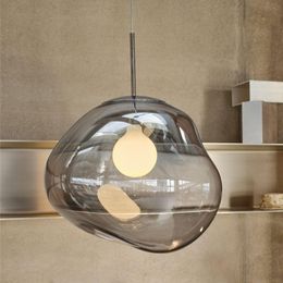 Tom Dixon Melt Pendelleuchte, E14/E27, MBA07CHEU+MES01NI,