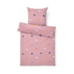 Tchibo - Kinder Renforc&eacute;-Bettw&auml;sche - rosa