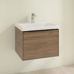 Villeroy & Boch Villeroy & Boch Subway 3.0 Schrank mit Waschtisch, 1 Auszug, 4A706001+C57701VH,