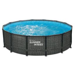 Summer Waves Active-Frame-Pool - grau