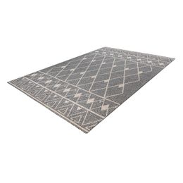 Kayoom Kurzflorteppich &raquo;Rhombus 325&laquo; - beige