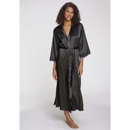Lascana Kimono schwarz Gr. 40 f&uuml;r Damen