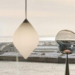 Tom Dixon Flare Top Pendelleuchte E27, FLS02OP+SPA04WHEU,