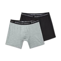 Tchibo - 2 Sport-Slipboxer - Herren - Gr. Xl/7 - schwarz