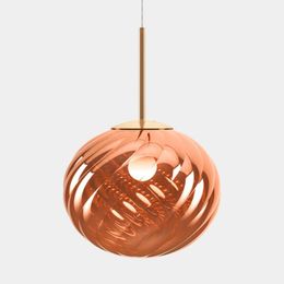 Tom Dixon Whirl Pendelleuchte, E14/E27, MBA08COEU+WHS01CO,
