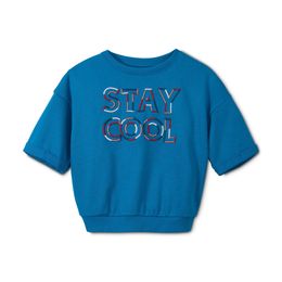 Tchibo - Cropped-Sweatshirt - M&auml;dchen - Gr. 170/176 - dunkelblau