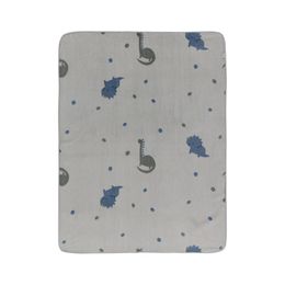 Tchibo - Sterntaler Babydecke Dino - graublau