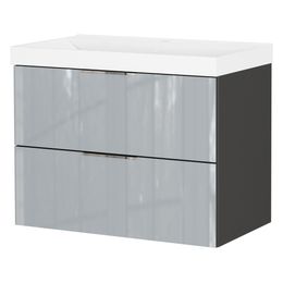 Tchibo - Waschtisch &raquo;Celano&laquo; mit Becken - 81x46x65cm - grau -
