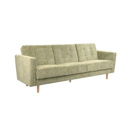 Tchibo - 3-Sitzer Schlafsofa &raquo;Janny&laquo; - 224x83x81cm - hellgr&uuml;n -