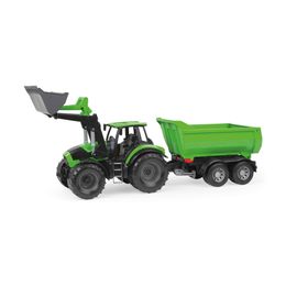 Tchibo - Worxx Traktor Deutz-Fahr &raquo;Agrotron&laquo; mit Anh&auml;nger - gr&uuml;n