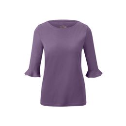 Tchibo - Shirt mit Volants - Damen - Gr. XXL - lila
