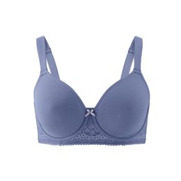 Tchibo - B&uuml;gel-BH - Damen - Gr. 80D - blau